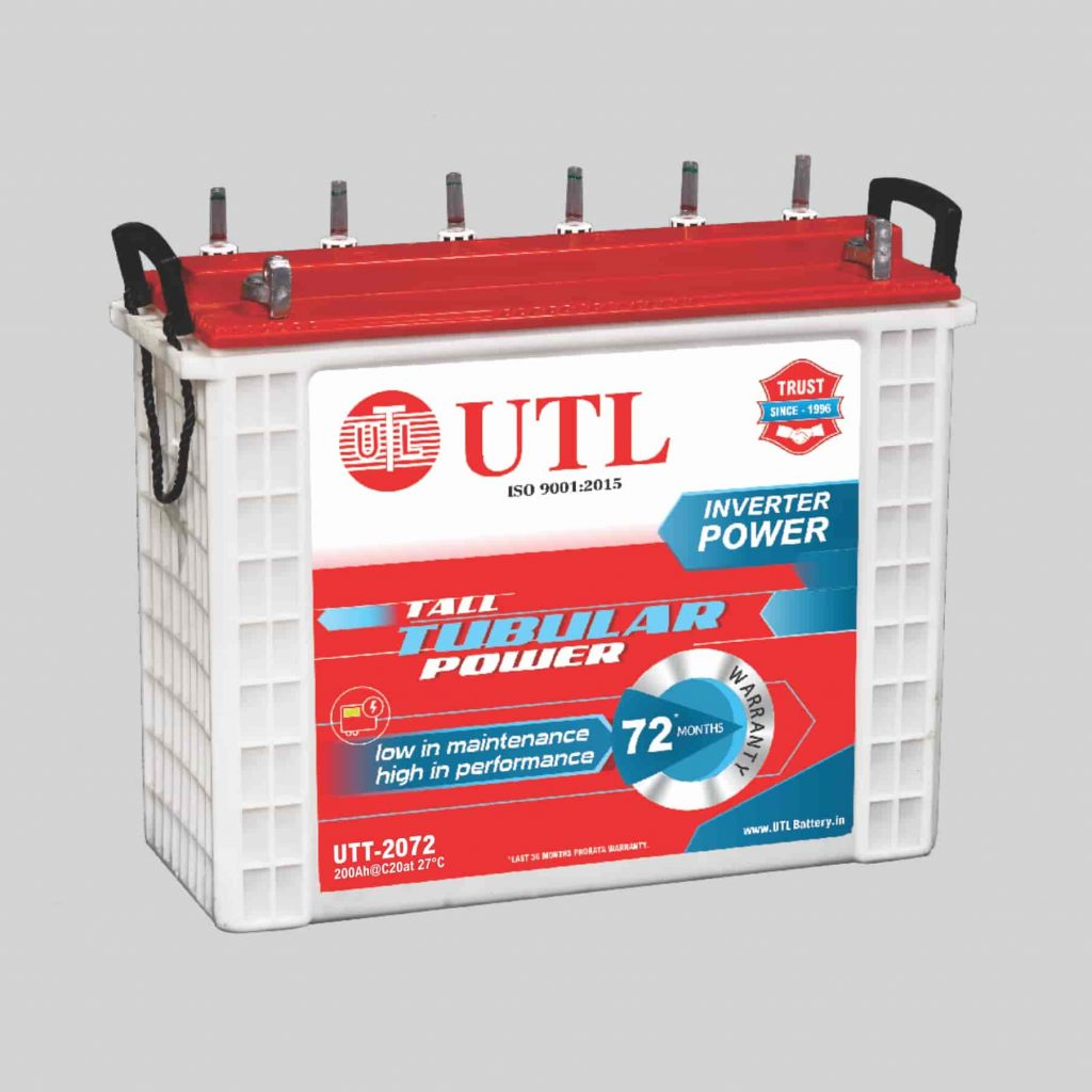 Tubular Battery Latest Tubular Inverter Battery Prices In India UTL
