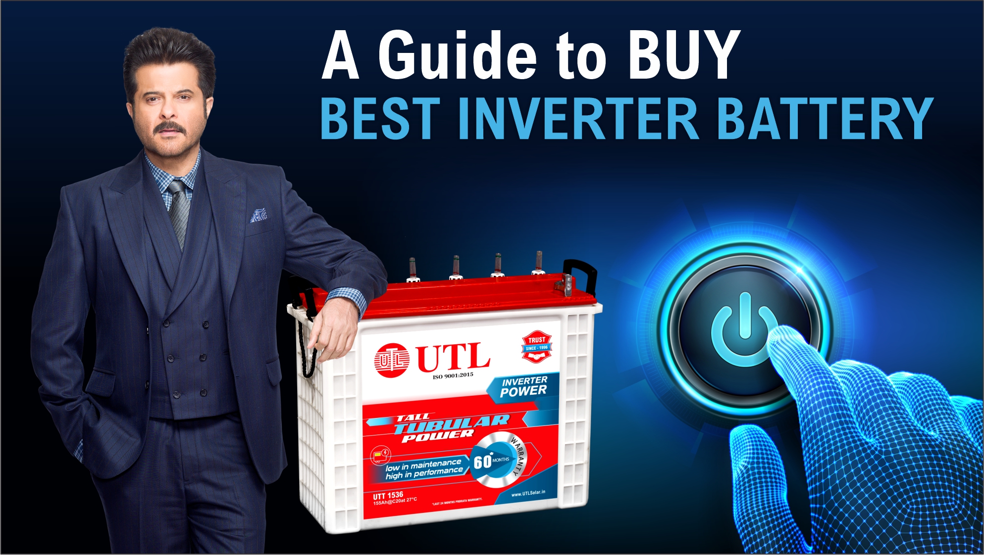 A Guide To Buy Best Inverter Battery for Home - UTL Solar