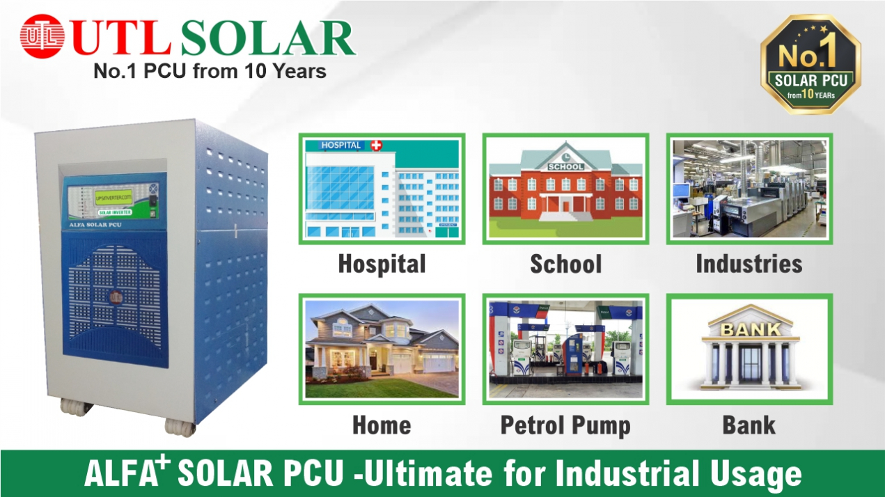 Alfa Solar PCU: Best Online Solar PCU for School, Hospital and Industries