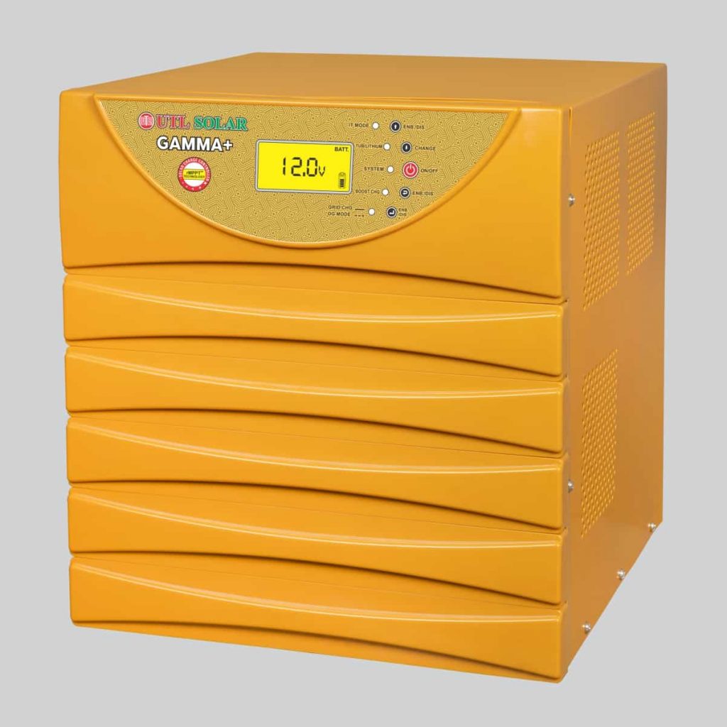 GAMMA+ MPPT Solar Inverter 3kVA/24V (Support Lithium Battery) - UTL Solar